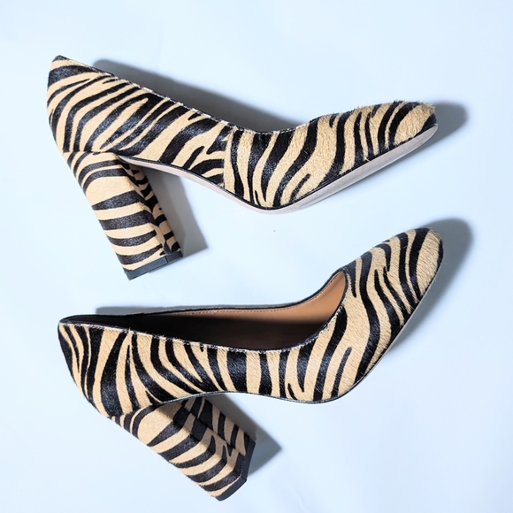 J. McLaughlin | Shoes | J Mclaughlin Real Calf Hair Heels Sz 7 | Poshmark